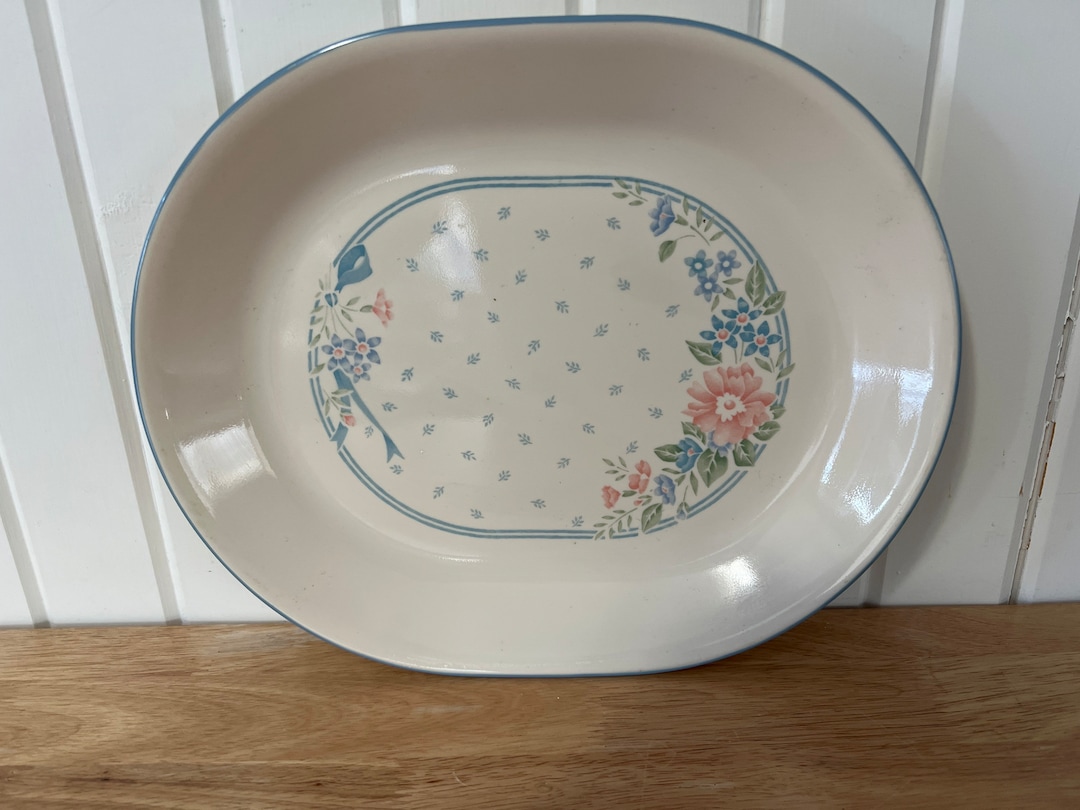 Corelle, Symphony Pattern, Platter - Etsy
