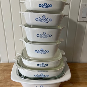 Corning Ware, Cornflower, Casserole - Etsy
