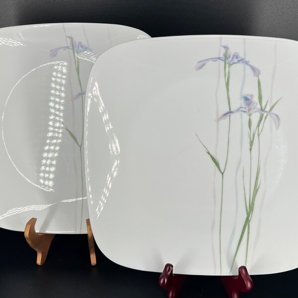 Iris Plates - Etsy