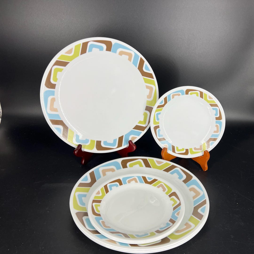 Corelle, Garden Lace, 3 Dinner Plates and 4 Bread and Butter Plates - Etsy