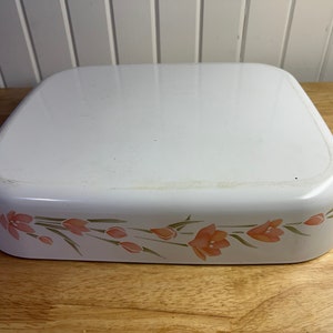 Corelle, Corning Ware, Peach Floral Pattern, Lasagna Pan - Etsy