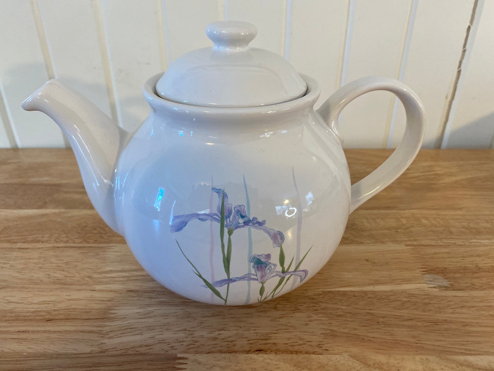 Corelle Shadow Lily Teapot | Etsy