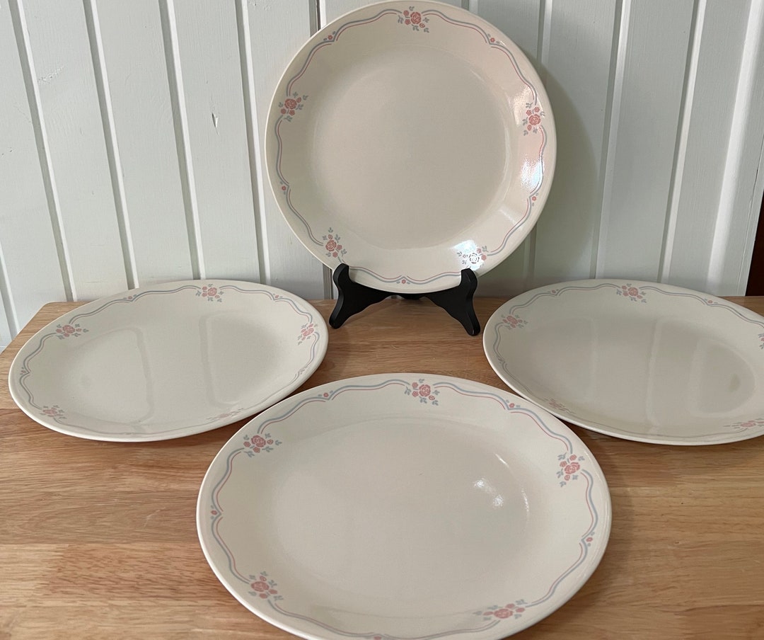 Corelle, English Breakfast, Dinner Plates, Set of 4 - Etsy