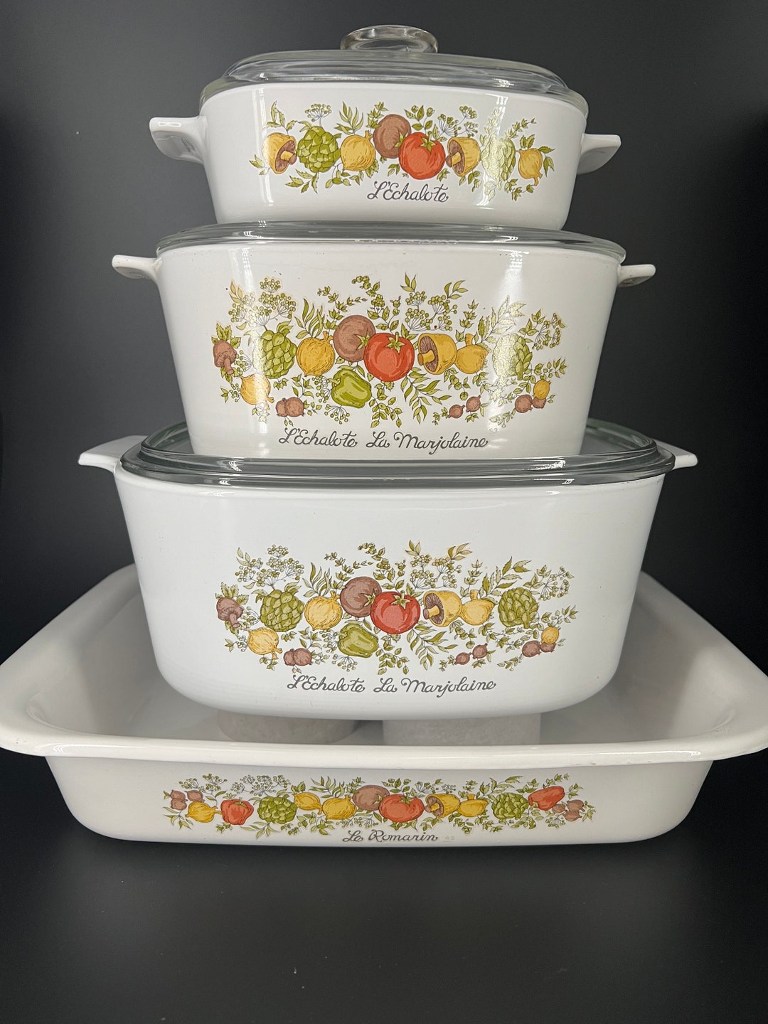 Corning Ware, Spice of Life, With Words, Casserole. - Etsy