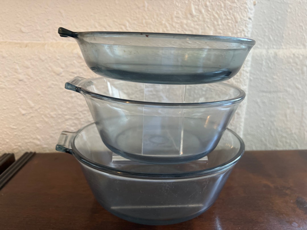 Pyrex Flameware Pans, Set of 3 Sizes - Etsy