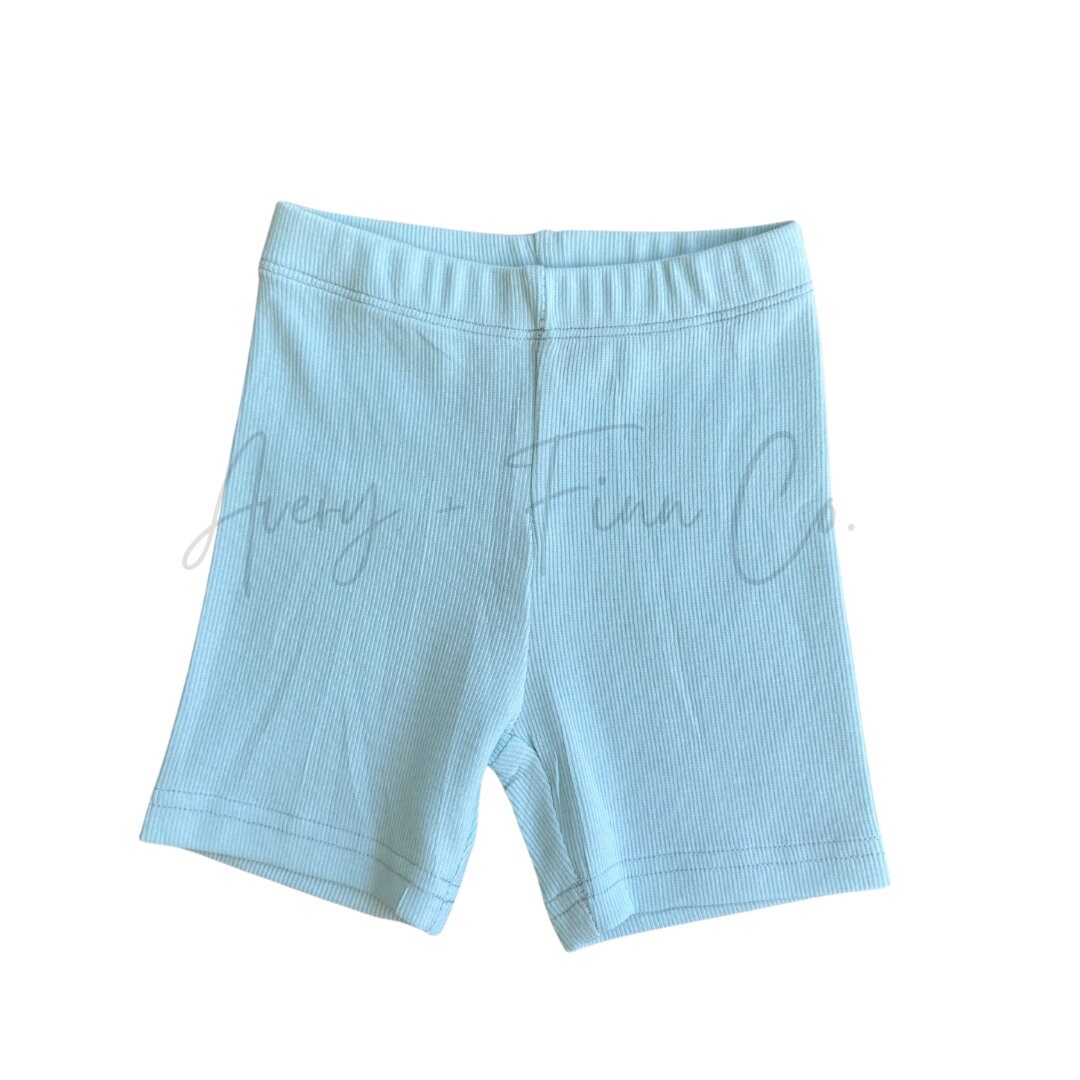 Baby Blue Girls Biker Shorts, Toddler Biker Shorts, Girls Bikers, Girls ...