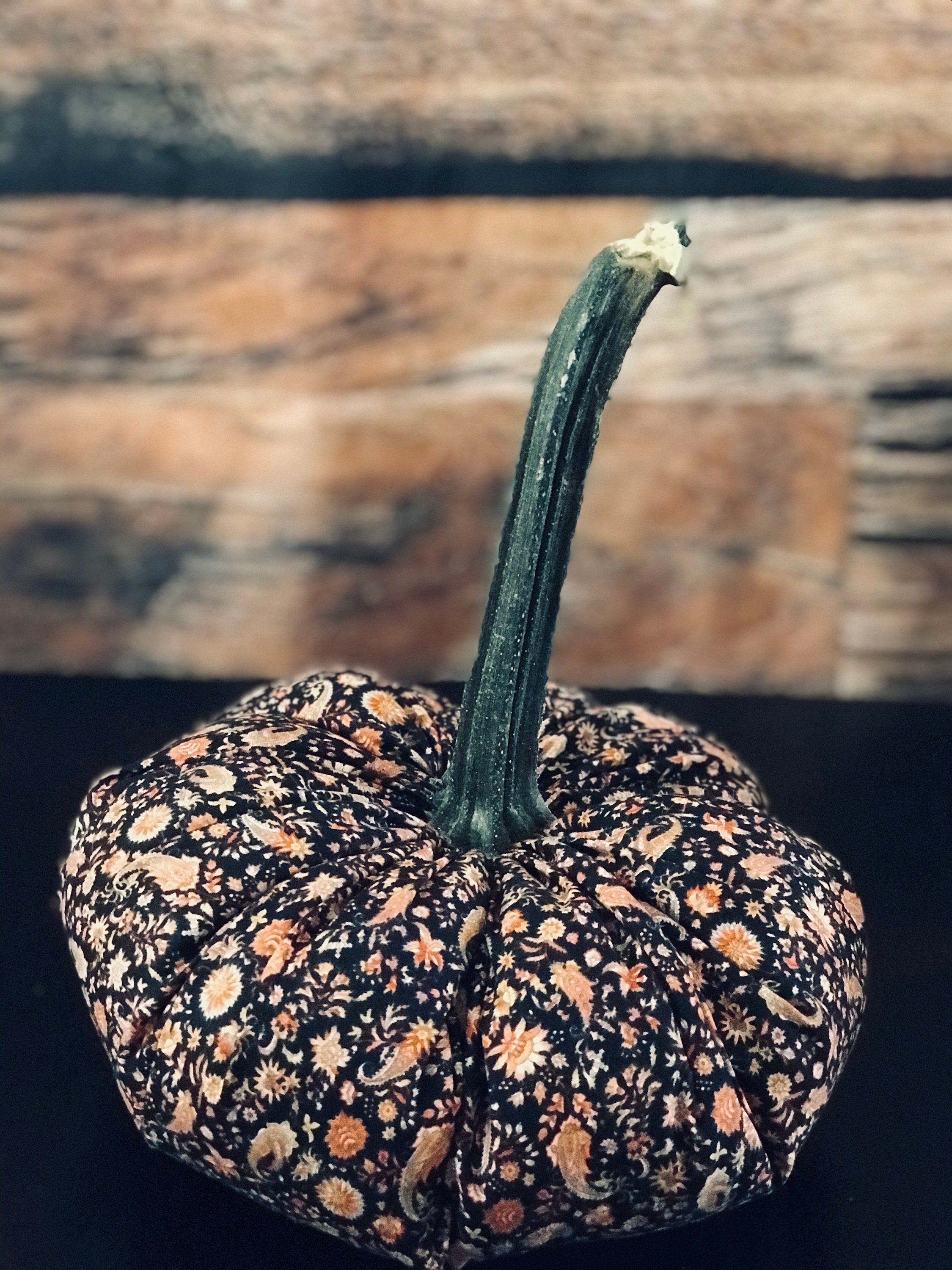 Velvet Pumpkins, Mocha, Light Rust, Antique Gold, and Burgundy Velvet ...