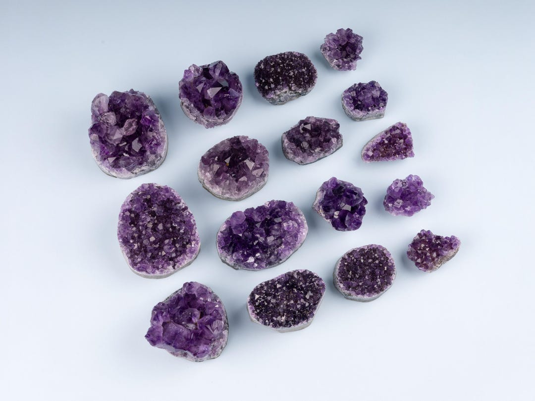 Natural Amethyst Cluster Healing Crystals, "aaa" Quality Raw Amethyst ...