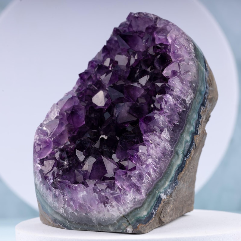 Crystal Stone Half - Etsy