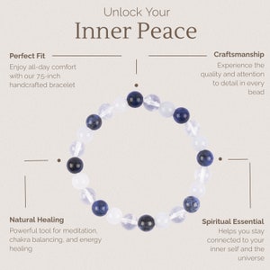 Positive Energy Manifestation Crystal Bracelet, Healing Bracelet ...