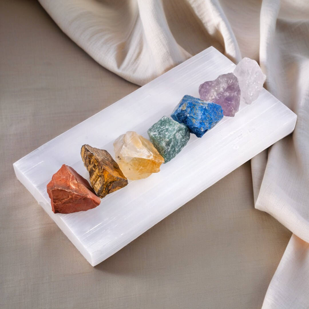 Extra Large Selenite Charging Plate, Selenite Cleansing, Flat Crystal ...