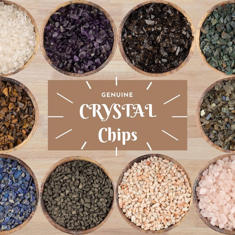 Crystal Chips - Etsy