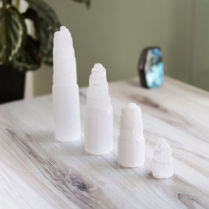 Selenite Towers, Mini Selenite Tower, Selenite, Charging Selenite ...