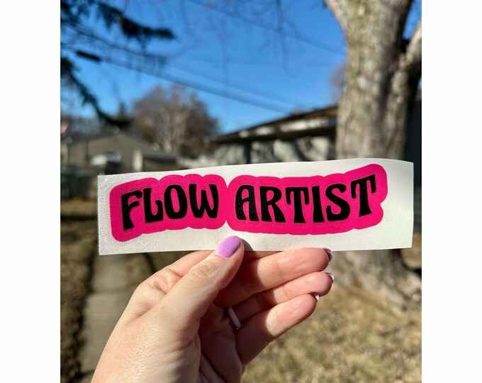 Grow With the Flow Flowstar Car Decal - Vinyl Car Decal - Flowstar ...