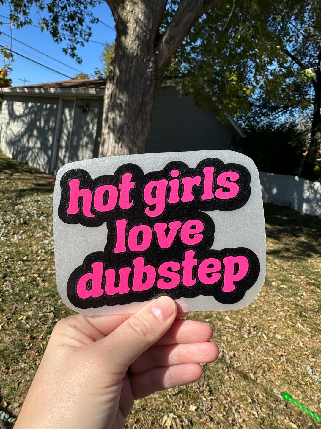 Hot Girls Love Dubstep Vinyl Decal, Dubstep, Vinyl Decal, Headbanger ...