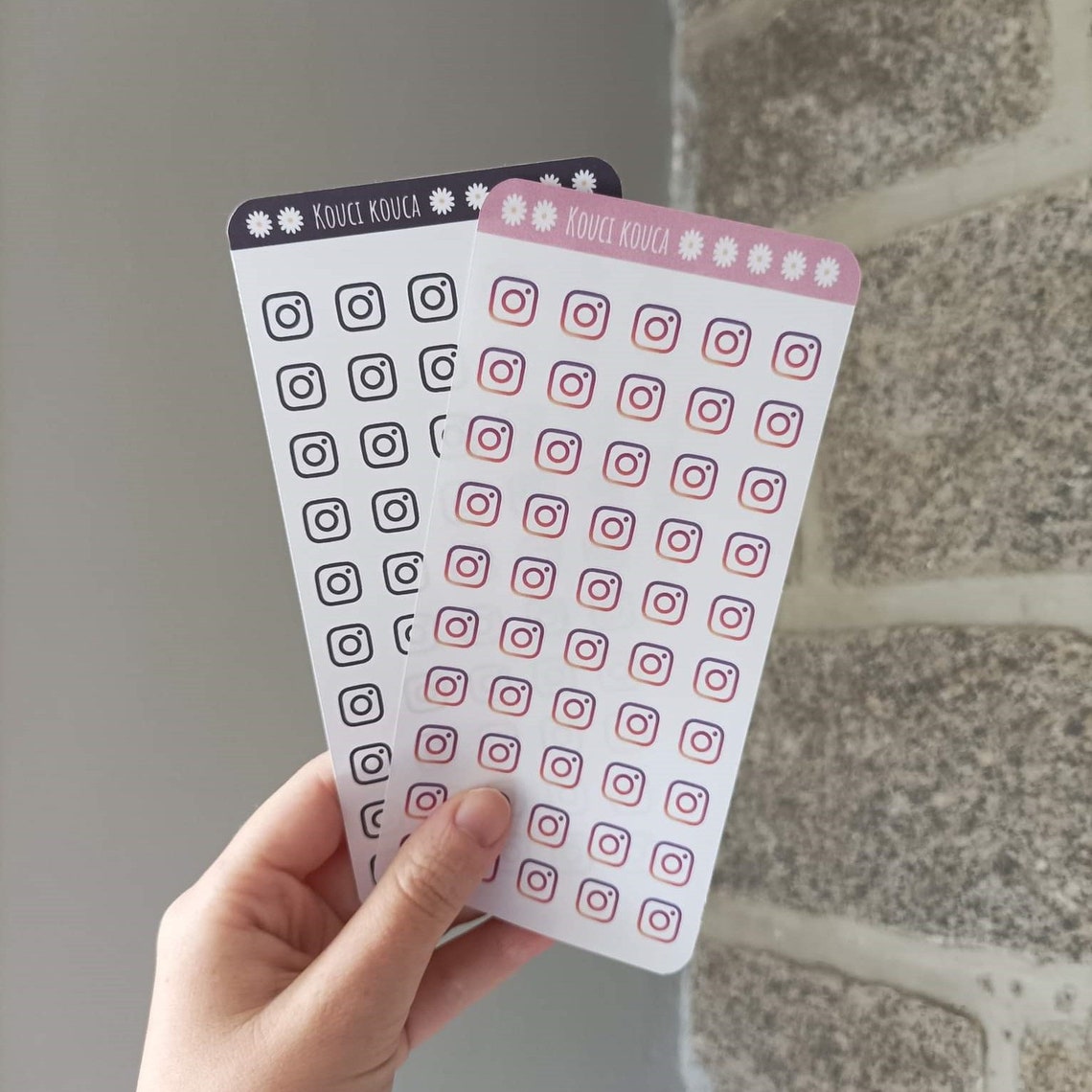 Instagram Logo Sticker Sheet Sticker for Bullet Journal and - Etsy Canada
