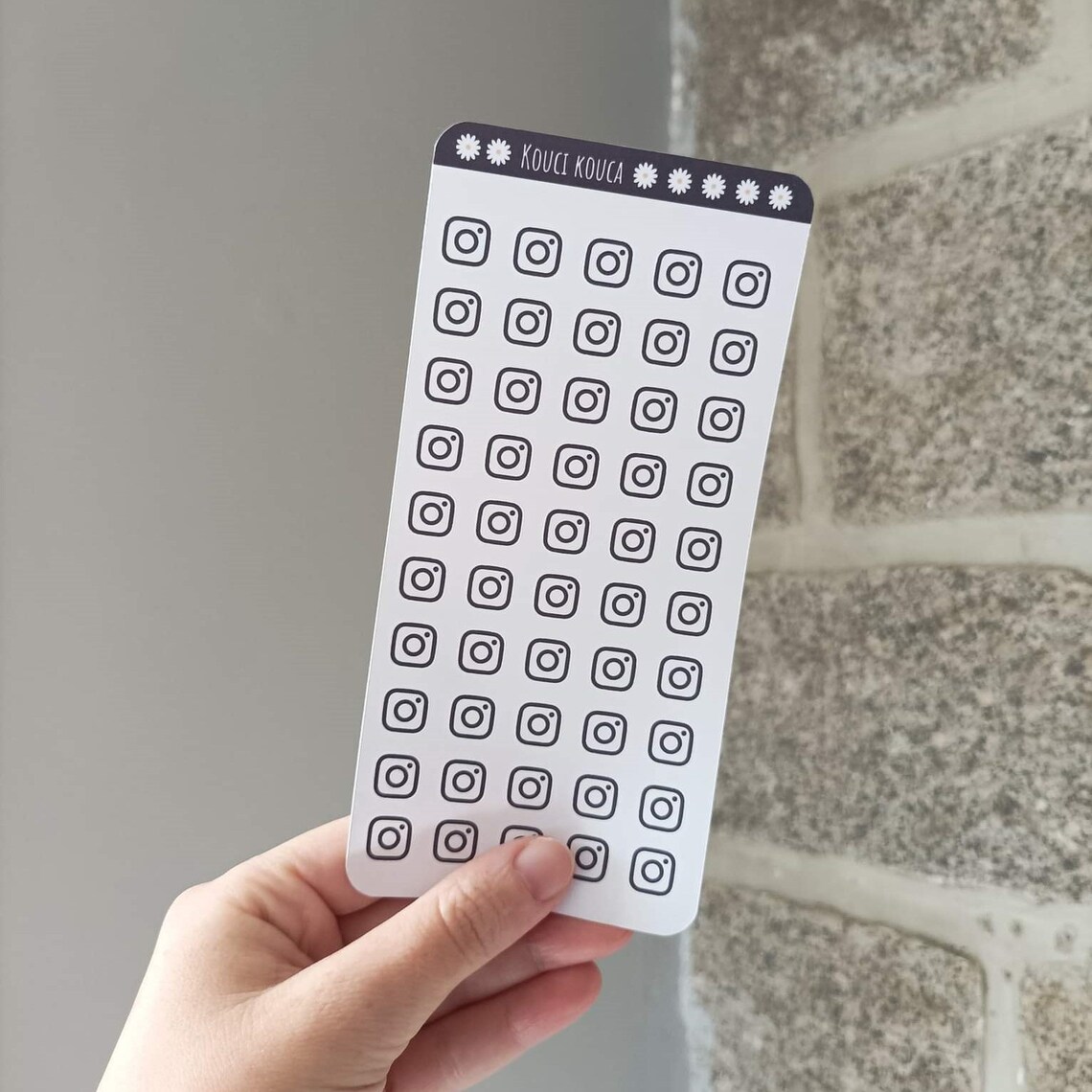Instagram Logo Sticker Sheet Sticker for Bullet Journal and - Etsy Canada