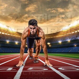 Digital Backdrop Photography - Track and Field | SUNSET TRACK STADIUM ...
