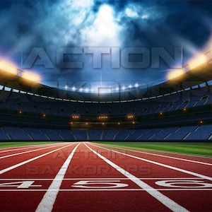 Digital Backdrop Photography - Track and Field | STORM TRACK STADIUM ...