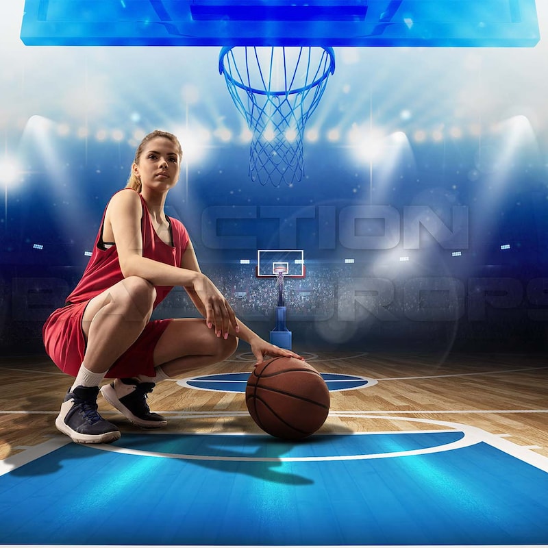 Basketball Backdrop - Etsy