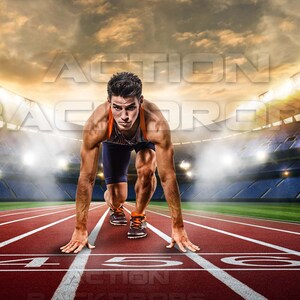 Digital Backdrop Photography - Track and Field | SUNSET TRACK STADIUM ...