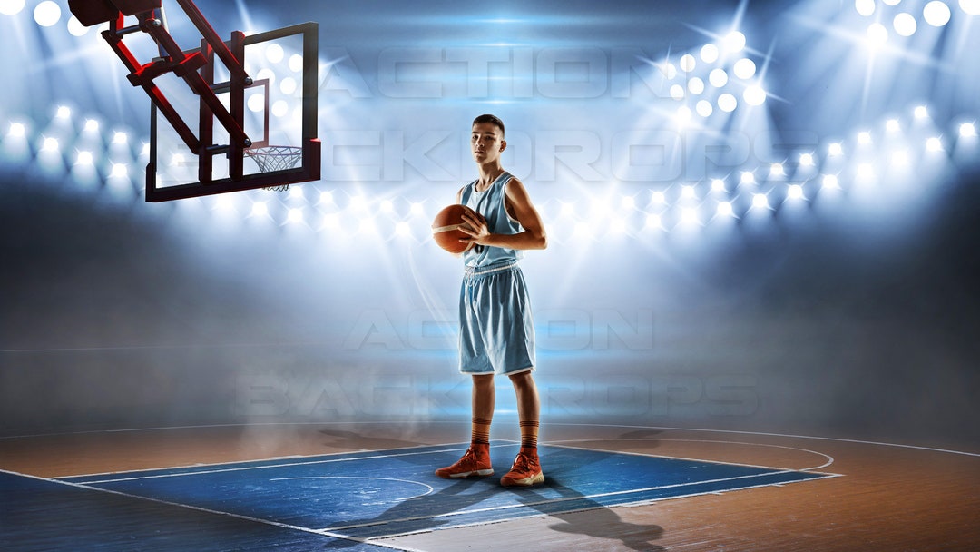 Basketball Digital Backdrop - Photography | BASKETBALL SMOKE ARENA ...