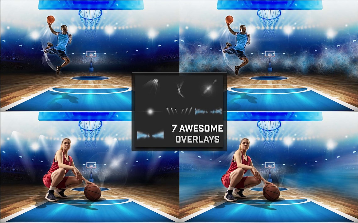 Basketball Digital Backdrop Photography BLUE DYNAMIC - Etsy