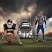 Football Professional Backdrop Photography LIGHTNING FOOTBALL Photoshop ...