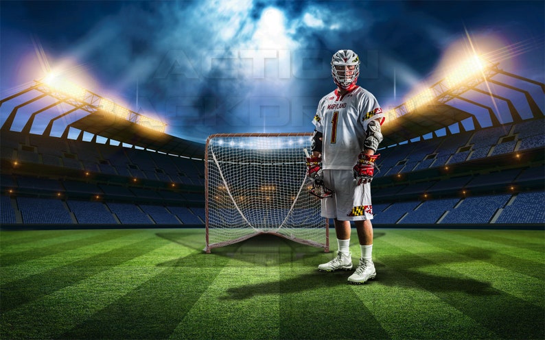 Lacrosse Digital Backdrop Photography | LACROSSE STADIUM | Photoshop ...