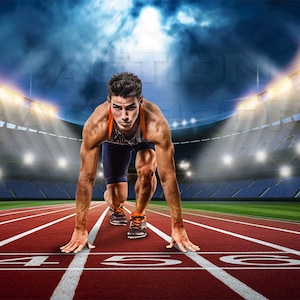 Digital Backdrop Photography - Track and Field | STORM TRACK STADIUM ...