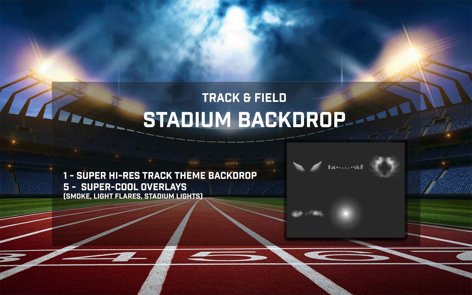 Digital Backdrop Photography - Track and Field | STORM TRACK STADIUM ...