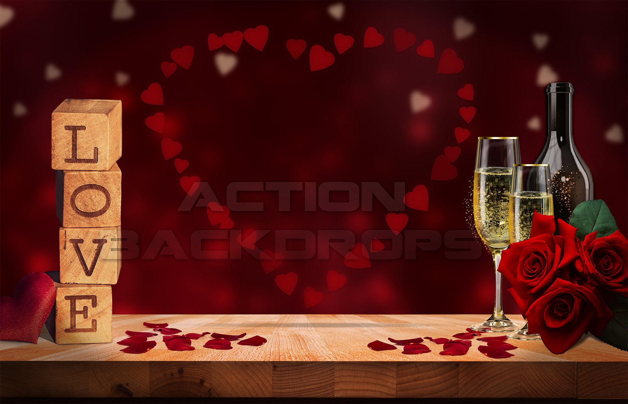 Digital Backdrop Valentine's Day | VALENTINE'S DAY LOVE | Download ...