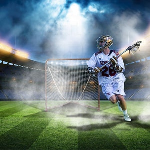 Lacrosse Digital Backdrop Photography | LACROSSE STADIUM | Photoshop ...