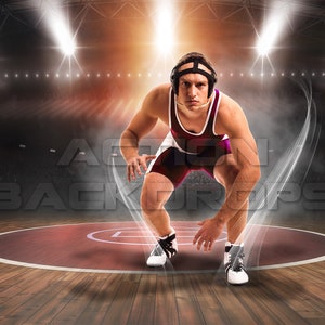 Wrestling Digital Backdrop - Photography | DYNAMIC FIRE WRESTLING ...