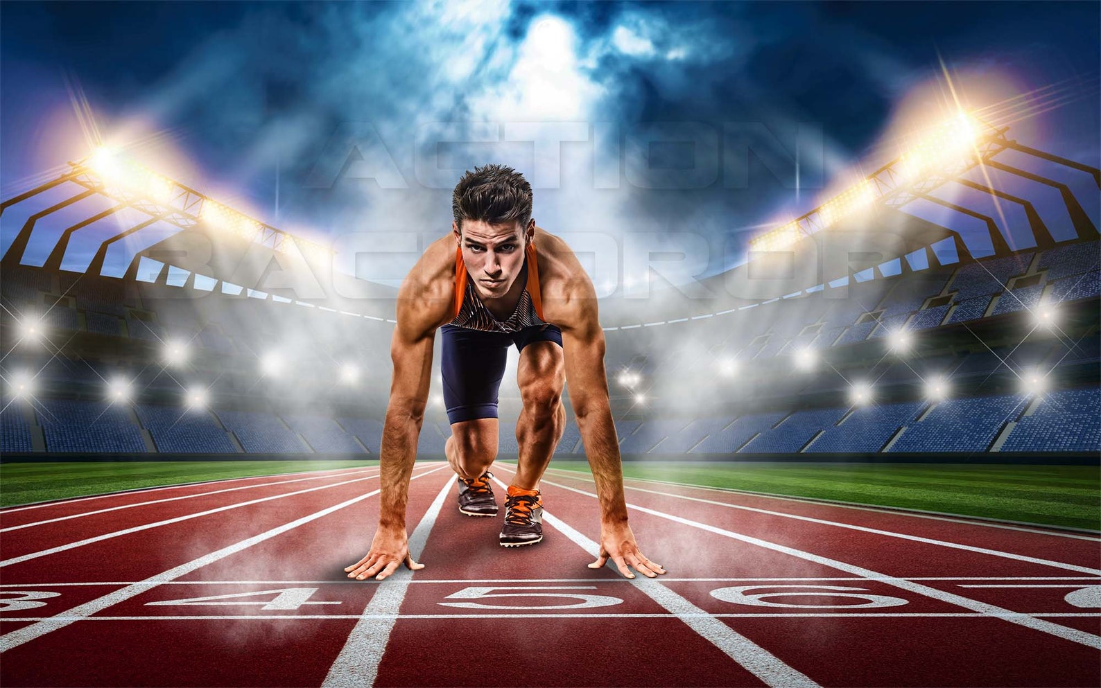 Digital Backdrop Photography - Track and Field | STORM TRACK STADIUM ...