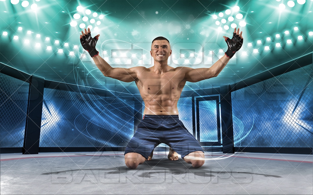 COMBAT SPORTS Arena | Digital Backdrop Photography - Martial Arts and ...