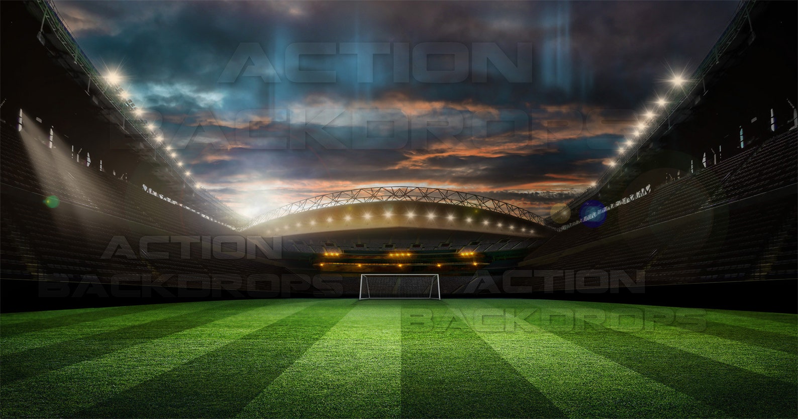Digital Backdrop Photography - Soccer | SOCCER FLARE STADIUM ...