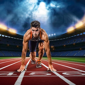 Digital Backdrop Photography - Track and Field | STORM TRACK STADIUM ...