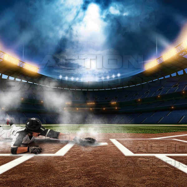 Baseball Digital Backgrounds - Etsy