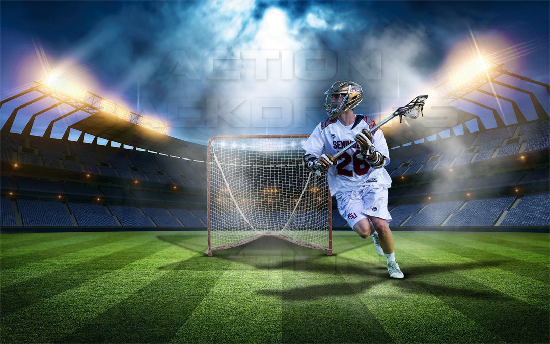 Lacrosse Digital Backdrop Photography | LACROSSE STADIUM | Photoshop ...