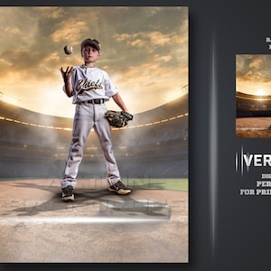Vertical Baseball Backdrop - Photography | BASEBALL DAY STADIUM ...
