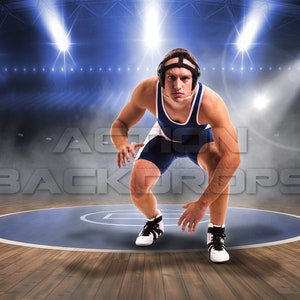 Wrestling Digital Backdrop - Photography | DYNAMIC ICE WRESTLING ...