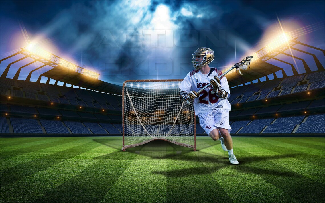 Lacrosse Digital Backdrop Photography | LACROSSE STADIUM | Photoshop ...
