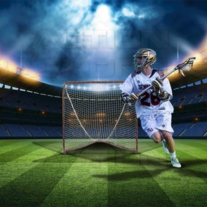 Lacrosse Digital Backdrop Photography | LACROSSE STADIUM | Photoshop ...