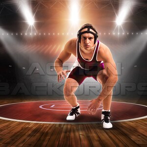 Wrestling Digital Backdrop - Photography | DYNAMIC FIRE WRESTLING ...