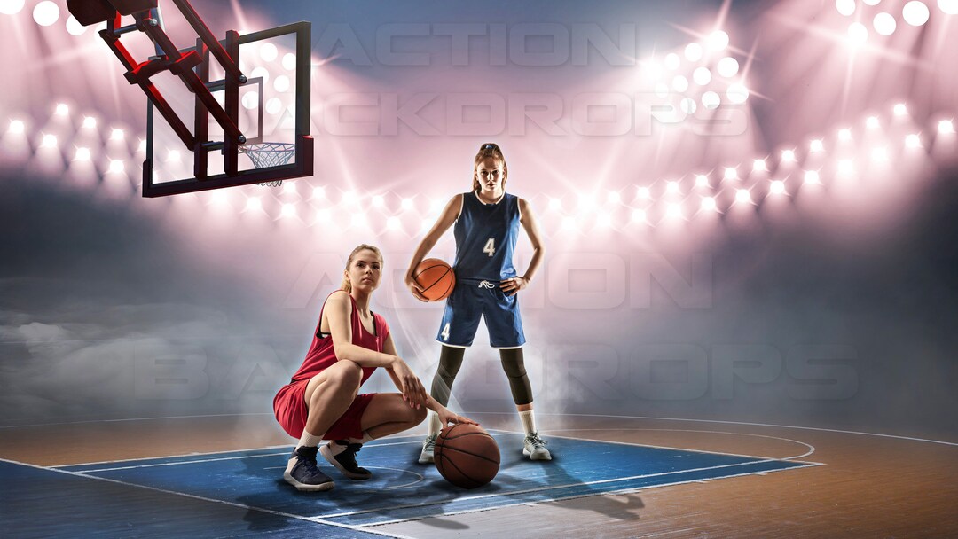 Basketball Digital Backdrop - Photography | BASKETBALL REDSMOKE ARENA ...