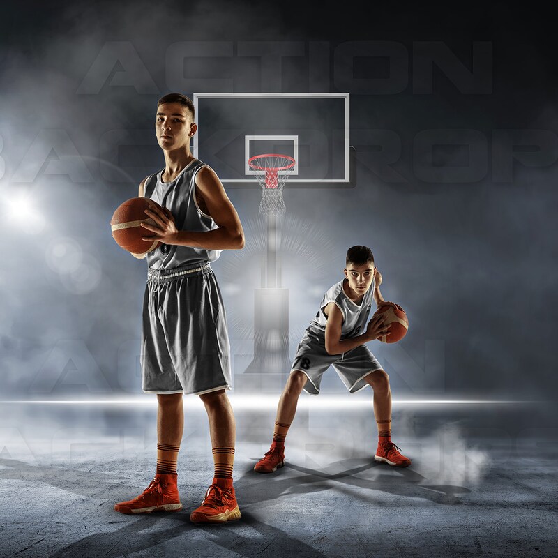 Basketball Backdrop - Etsy