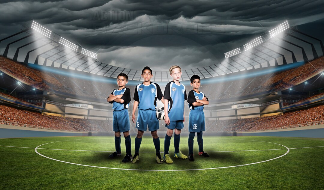 Soccer and Football Digital Backdrop - Photography | STORM CLOUD ...