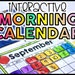 Interactive Morning Calendar Binder - Etsy