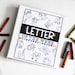 Letter of the Week Workbook - Etsy